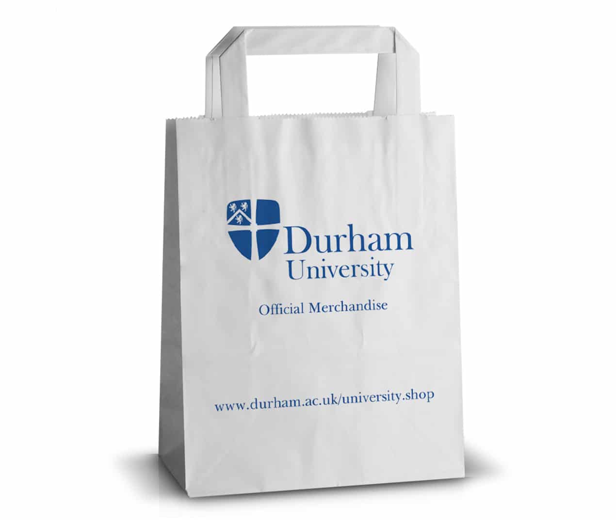 Printed Flat Handle Paper Bags | Printed Takeaway Bags