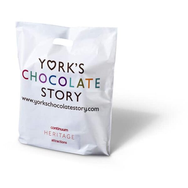 Patch Handle Plastic Bags, Order Printed Patch Handle Bags Now